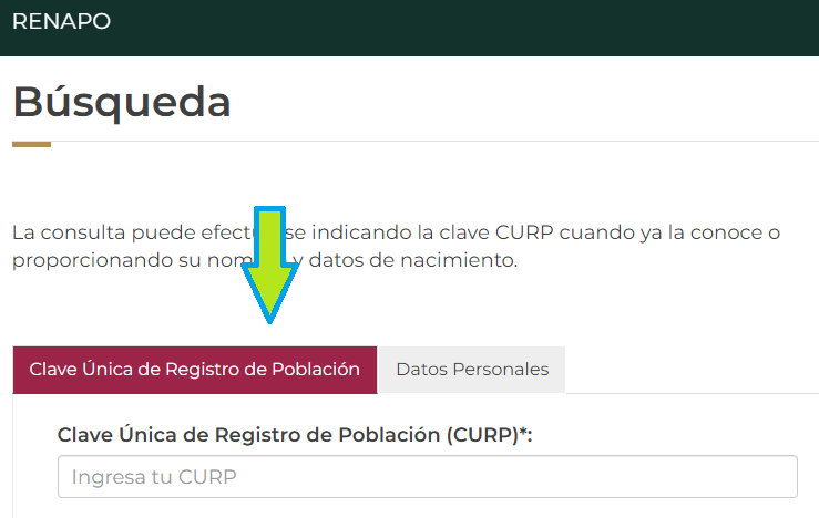 Consultar Curp En Lnea Curp Actualizado 2020